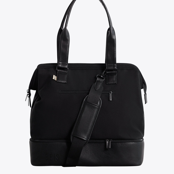 BEIS | Bags | Beis Mini Weekender Bag In Black | Poshmark